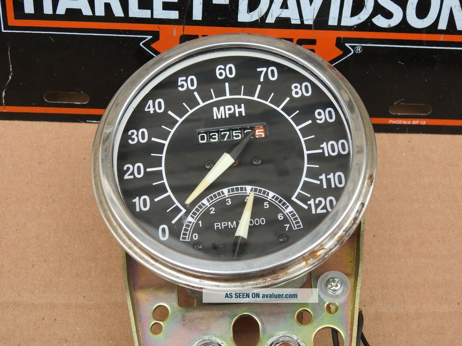 Vintage Harley Davidson Panhead Flathead Shovelhead Speedometer | #6795604