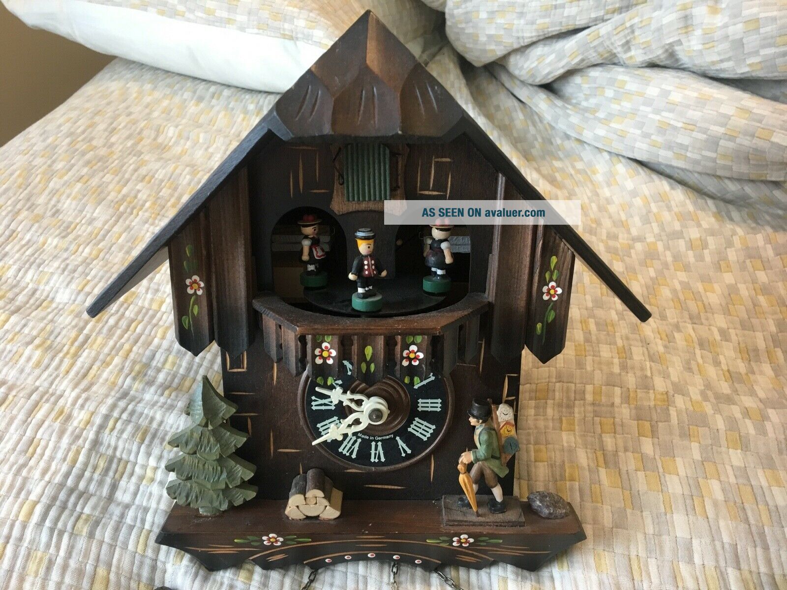 Vintage Cuckoo Clock Swiss Made By Reuge, Made In Germany. | #6795625