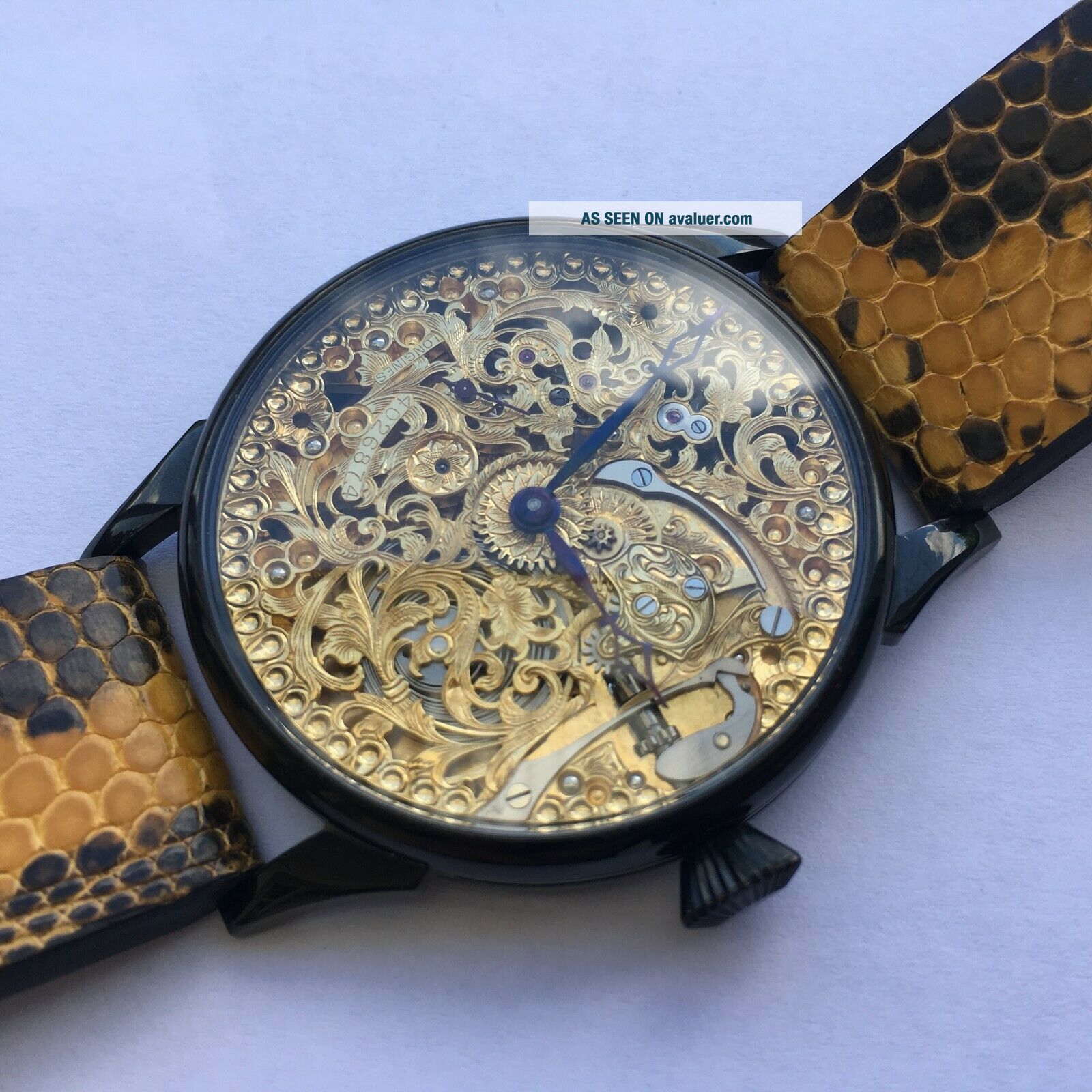 Longines Skeleton Marriage Watch Wristwatch Pocket Watch Movement ...