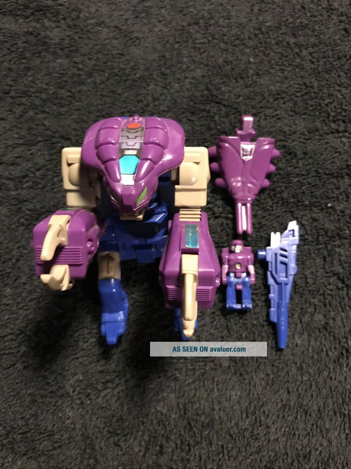 Transformers Headmaster Vintage G1 Generation 1 1988 Squeezeplay Lokos ...