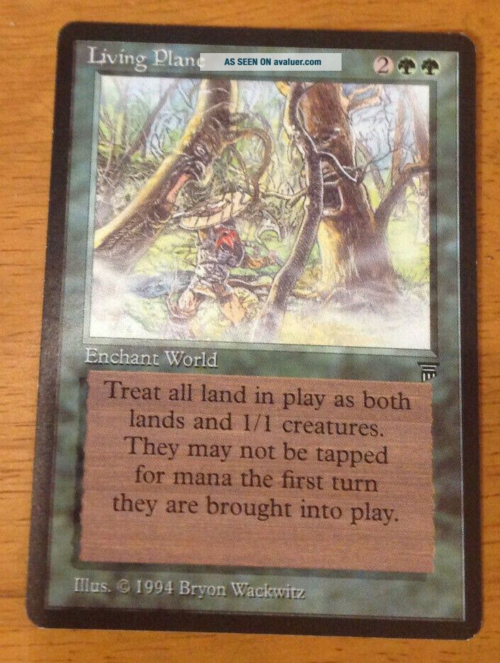 MTG LIVING PLANE LEGENDS ENGLISH NM/MINT VINTAGE CARD | #6836467