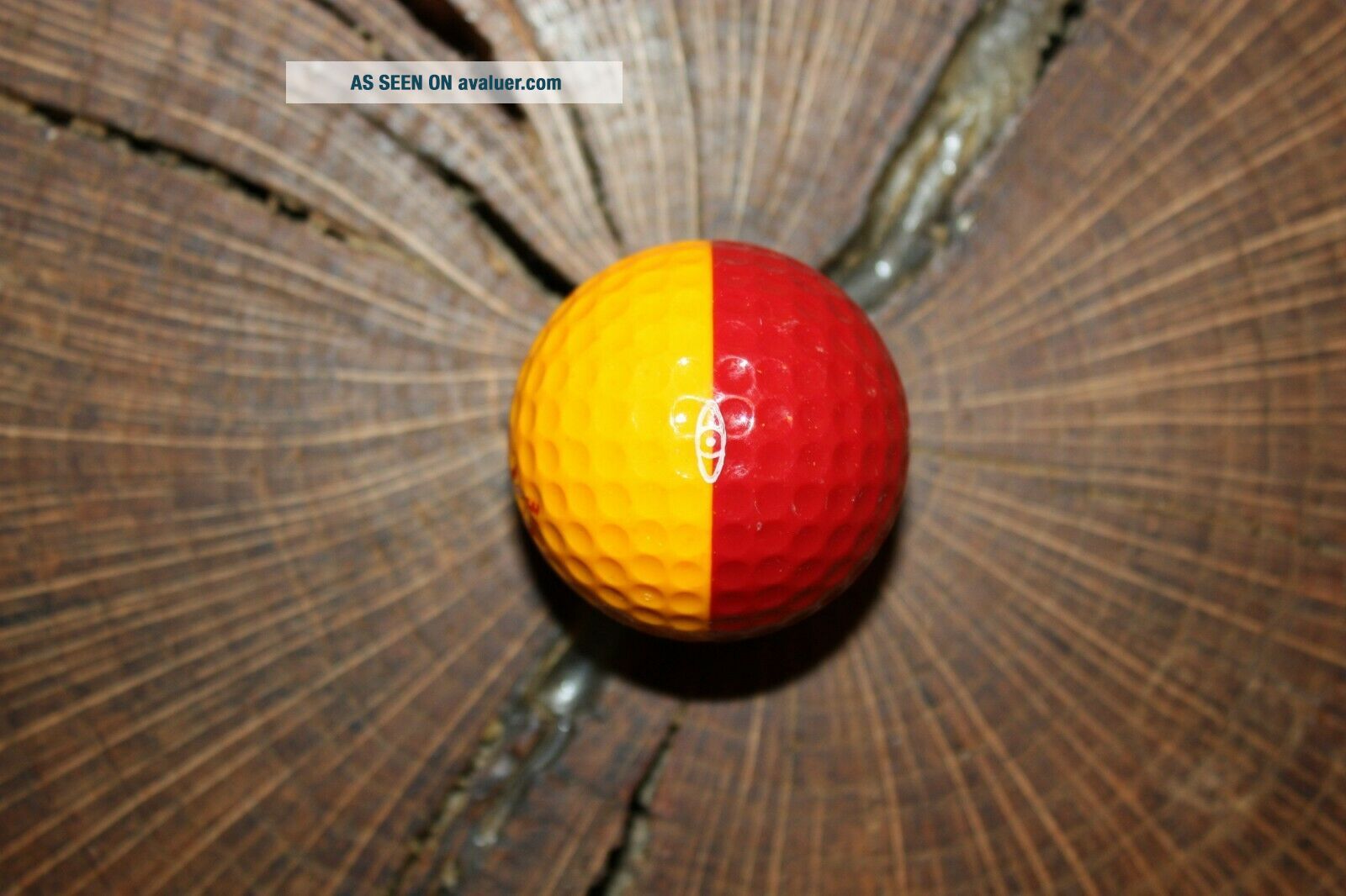 VINTAGE MUSTARD AND MAROON PING GOLF BALL ARIZONA ST | #6844123