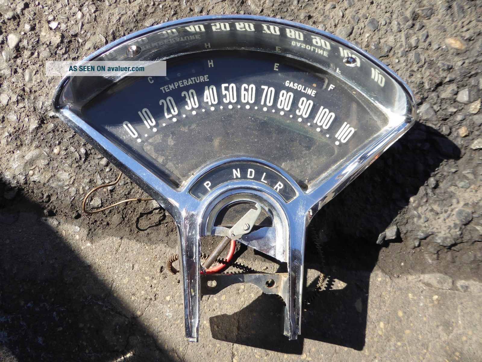 1955 - 1956 CHEVY BEL AIR VINTAGE SPEEDOMETER OEM | #6861014