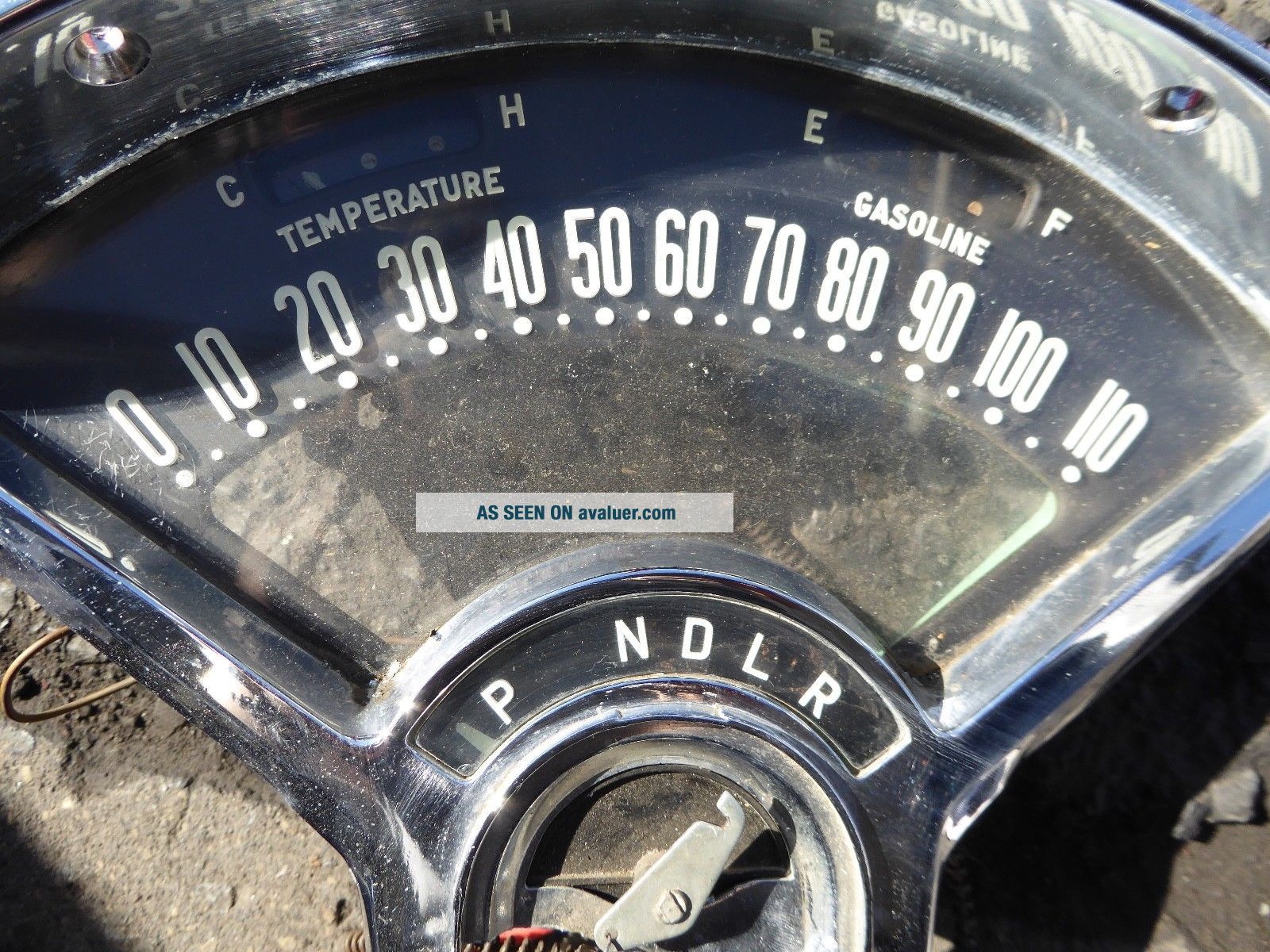 1955 - 1956 CHEVY BEL AIR VINTAGE SPEEDOMETER OEM | #6861014