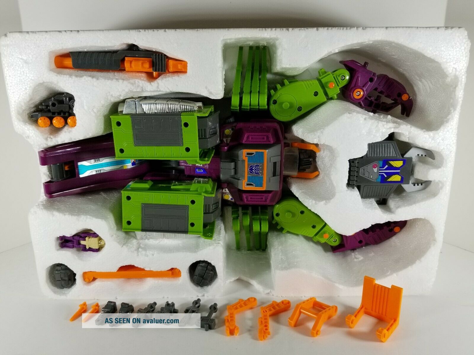 Transformers G1 Generation 1 Decepticon Scorponok Vintage Hasbro JH ...
