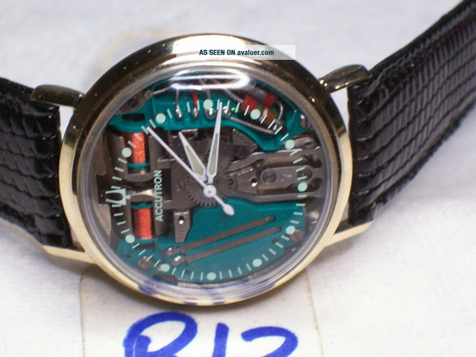Bulova Accutron Rare M4 Straight Lug 214 Space View Match Case/MOVT ...