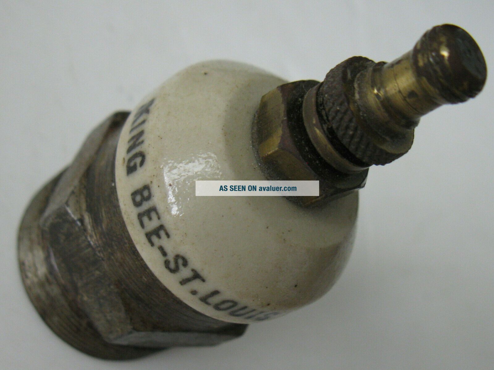 Rare Vintage Antique Spark Plug KING BEE - ST. LOUIS | #6875264