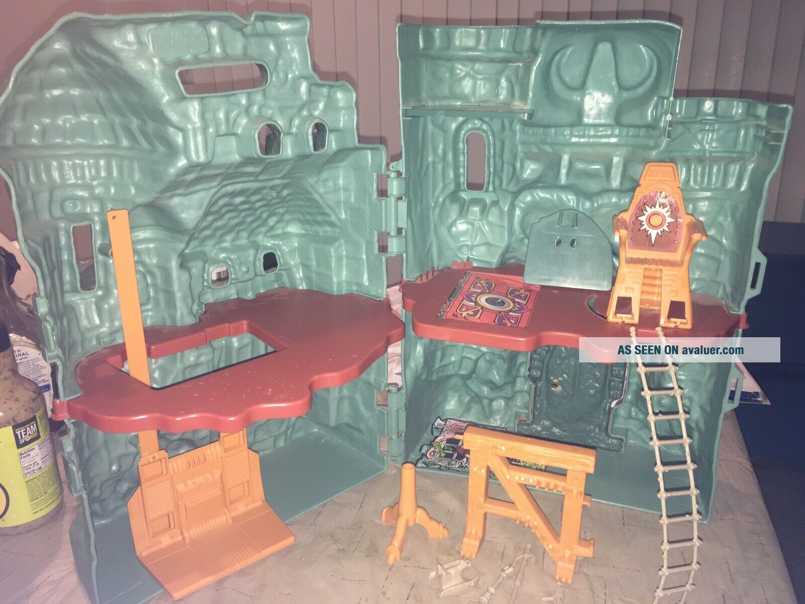 MOTU He - Man Castle Grayskull Near Complete Vintage 1980s Playset ...