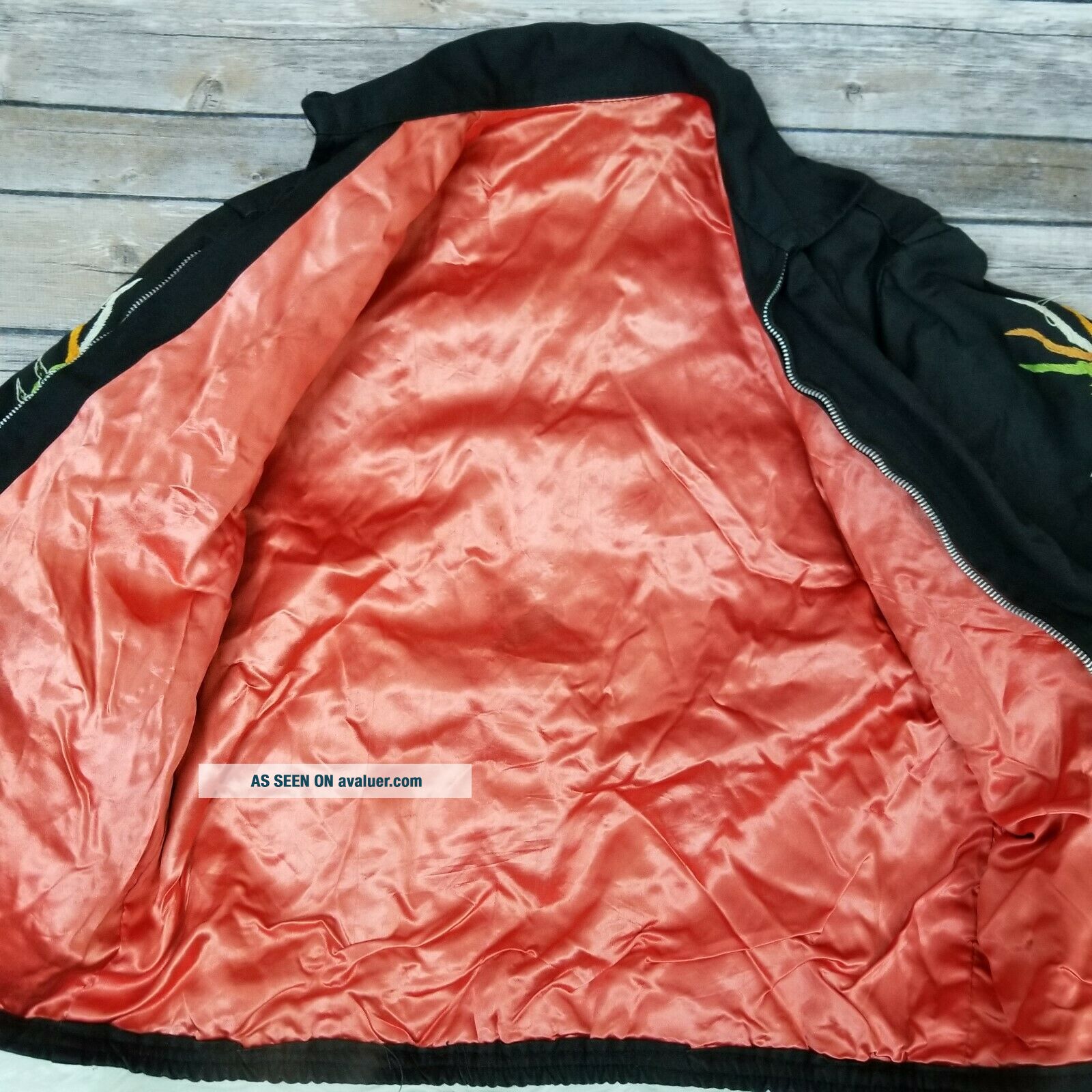 Vtg 40s 50s Japanese Kids Reversible Souvenir Bomber Jacket Sukajan ...