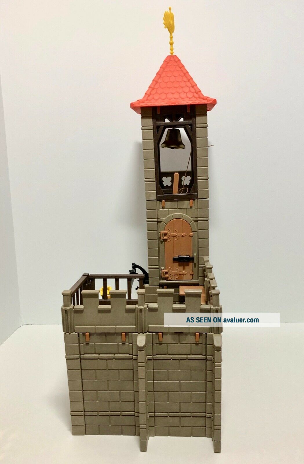 Playmobil Vintage Medieval Knights Castle 3445 Castle Prison Bell Tower ...