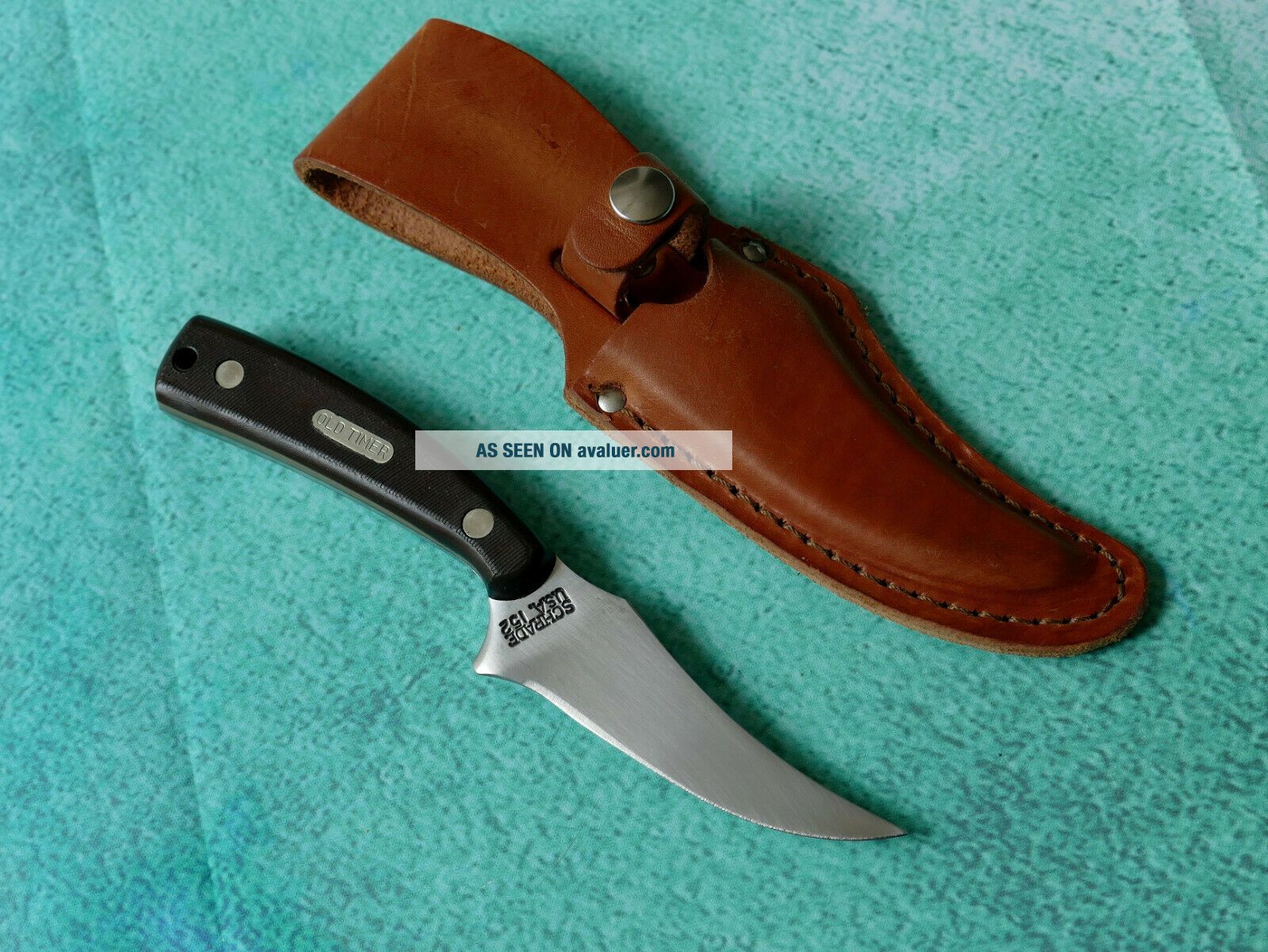 SCHRADE USA Old Timer Sharpfinger Hunting Knife 152OT - NM VINTAGE ...