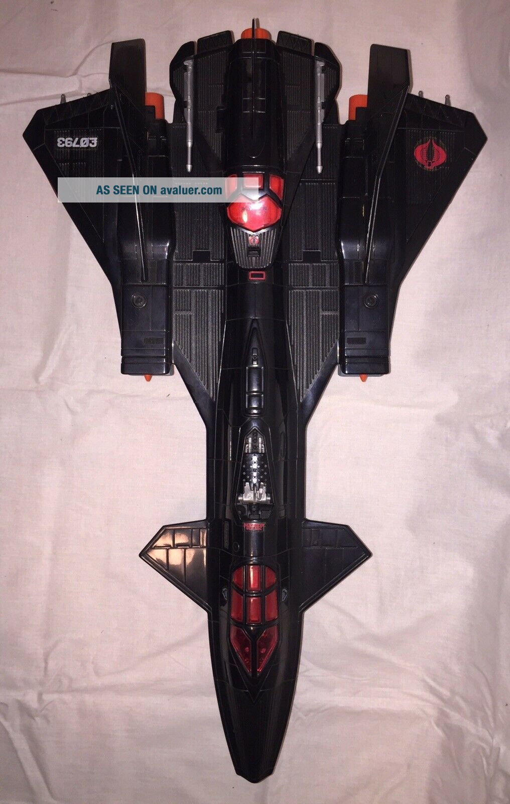Vintage (Complete) 1986 Hasbro GI Joe ARAH Cobra Night Raven S3P W ...