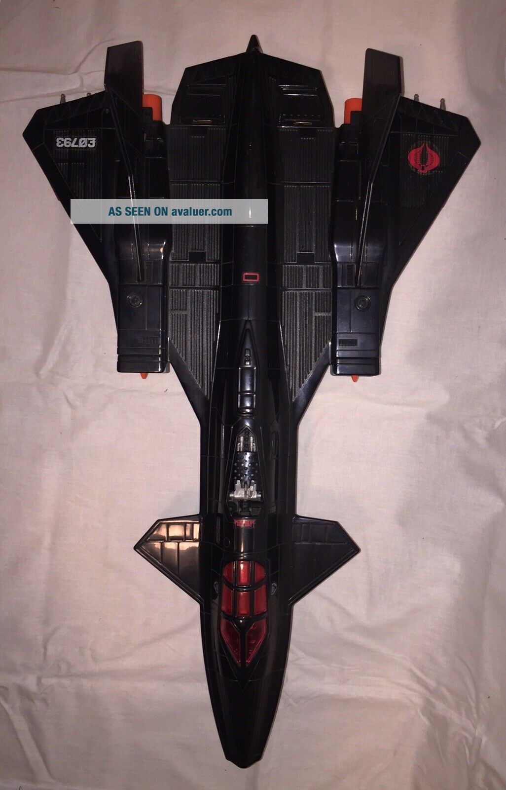 Vintage (Complete) 1986 Hasbro GI Joe ARAH Cobra Night Raven S3P W ...