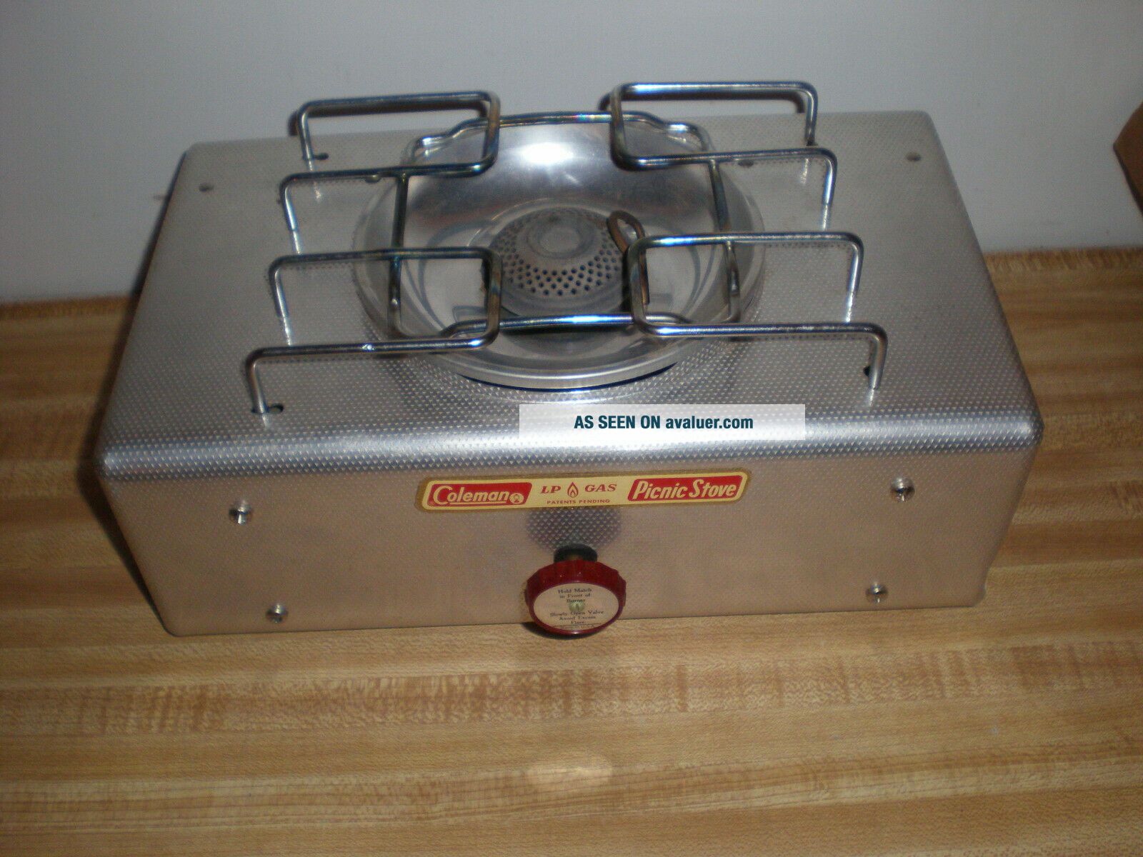 Very Vintage COLEMAN Aluminum Picnic Stove 5404 With Box | #6903231