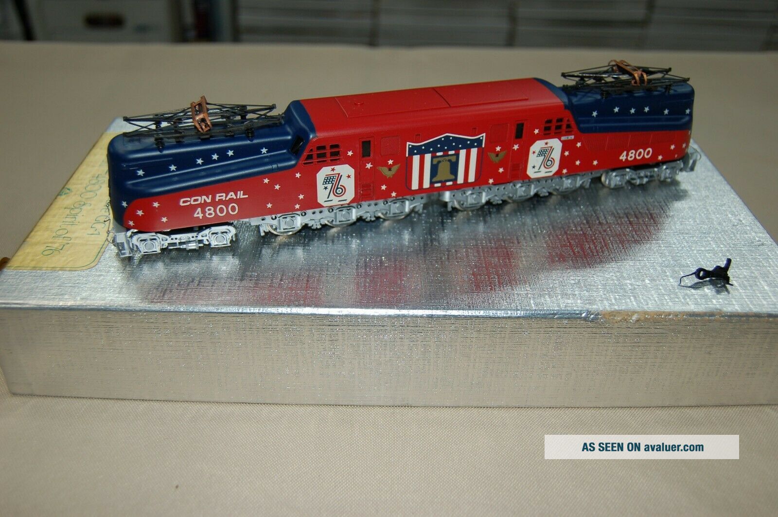 Vintage AHM/Rivarossi HO GG1 Electric Conrail 4800 Bicentennial | #6916685