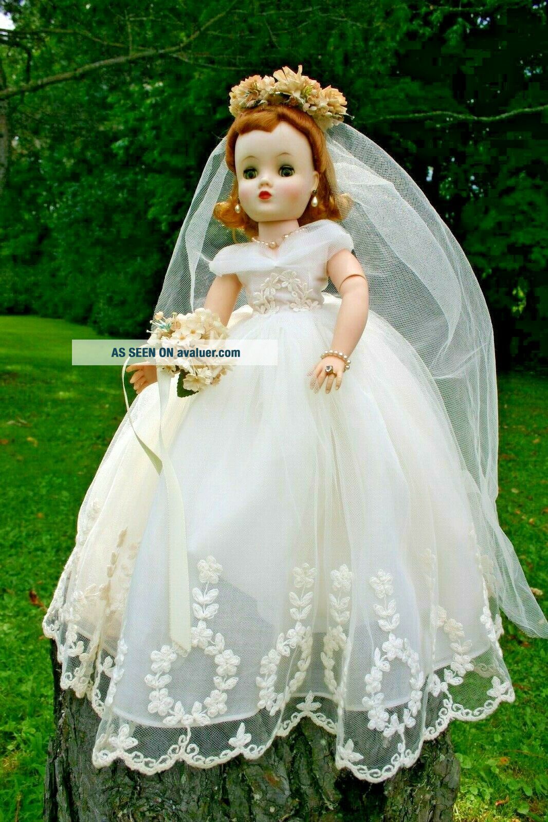 Vintage Madame Alexander Doll ELISE Bride Outfit And Box | #6920020