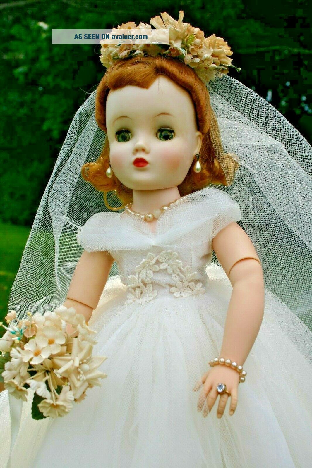 Vintage Madame Alexander Doll ELISE Bride Outfit And Box | #6920020