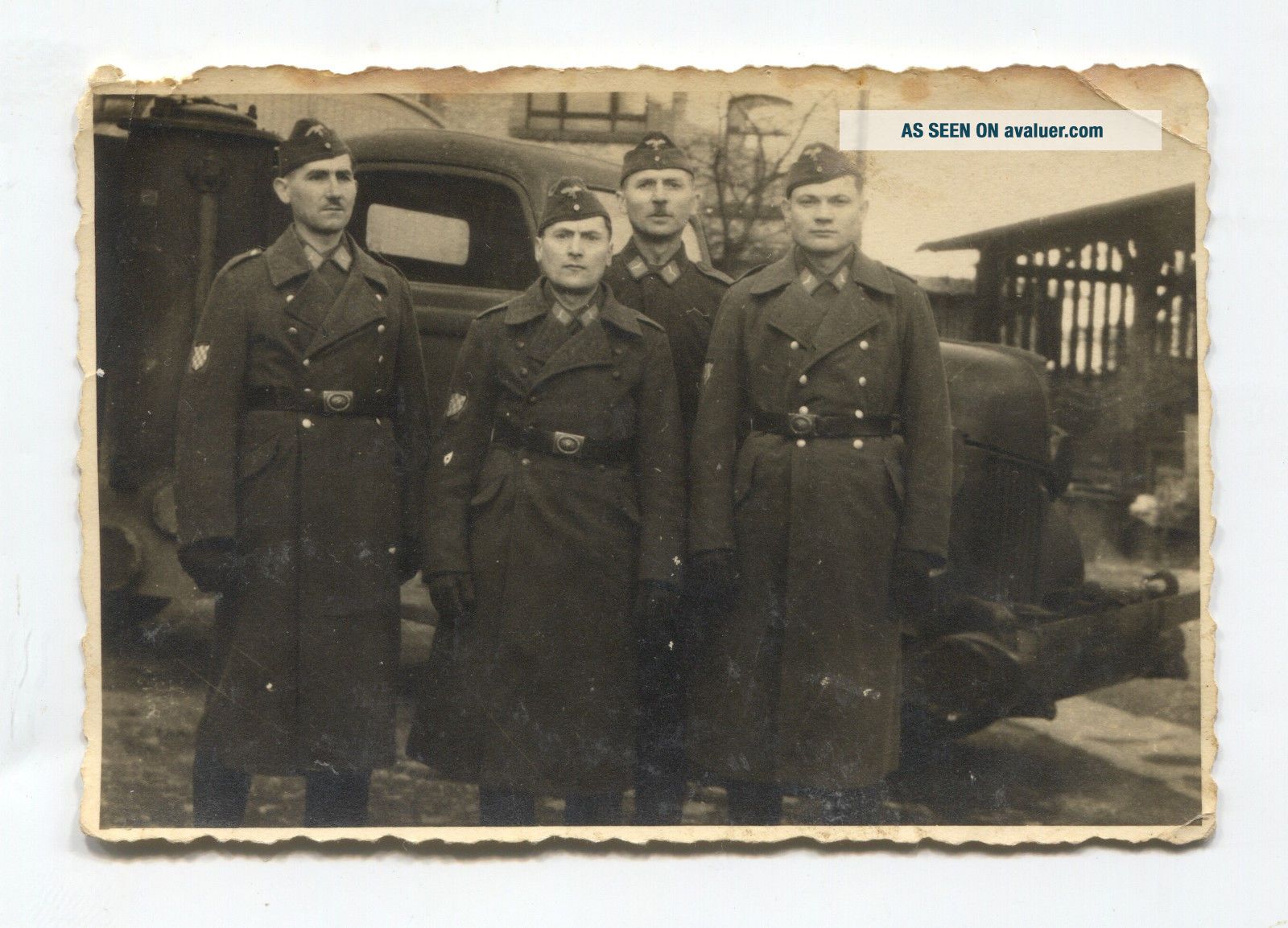 VINTAGE CROATIA NDH WW2 PHOTO USTASA LEGIONNAIRE AIR FORCE | #6929919