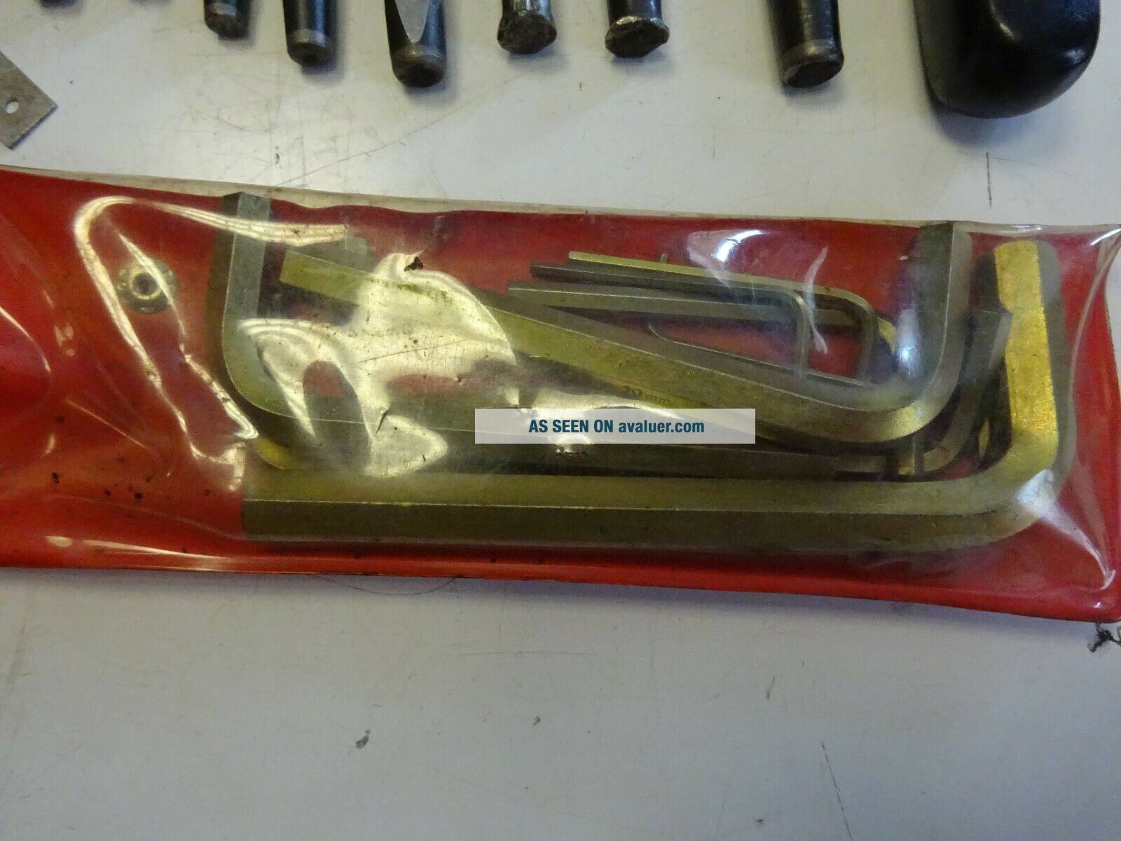 VINTAGE SNAP ON TOOLS SOCKET SET F - 720 F10LB F - 5 - L Chisel Set ...