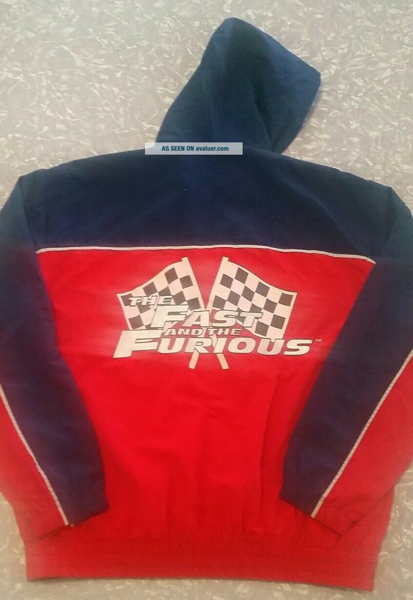 The Fast And The Furious Movie Vintage Retro Jacket Liscensed Hobbs And ...