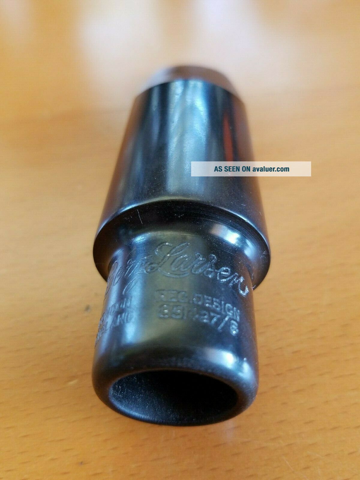 Vintage Berg Larsen 90/1 Offset M Hard Rubber Alto Saxophone Mouthpiece ...