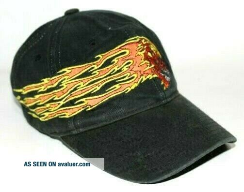 Vintage 1994 Metallica Flaming Skull Hat Cap GIANT LICENCED Concert ...