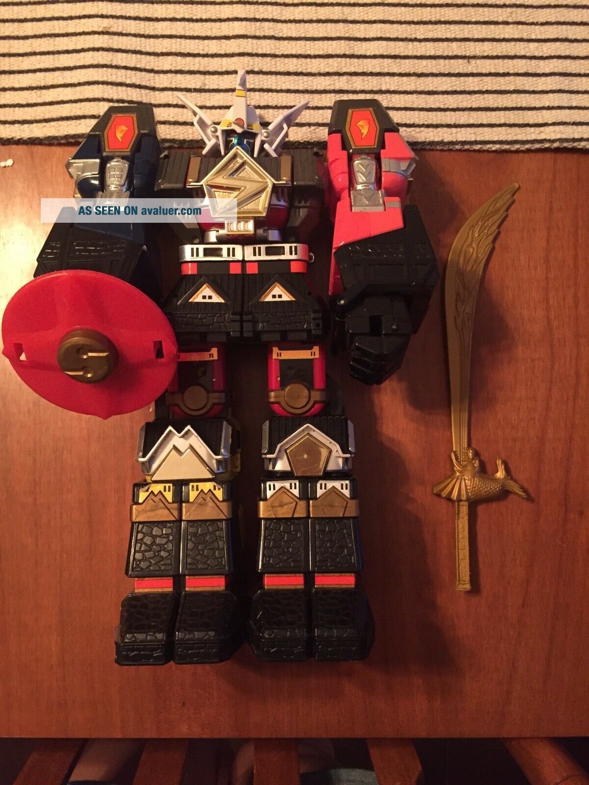 VINTAGE 1995 BANDAI POWER RANGERS DELUXE SHOGUN MEGAZORD, CRANE FALCON ...
