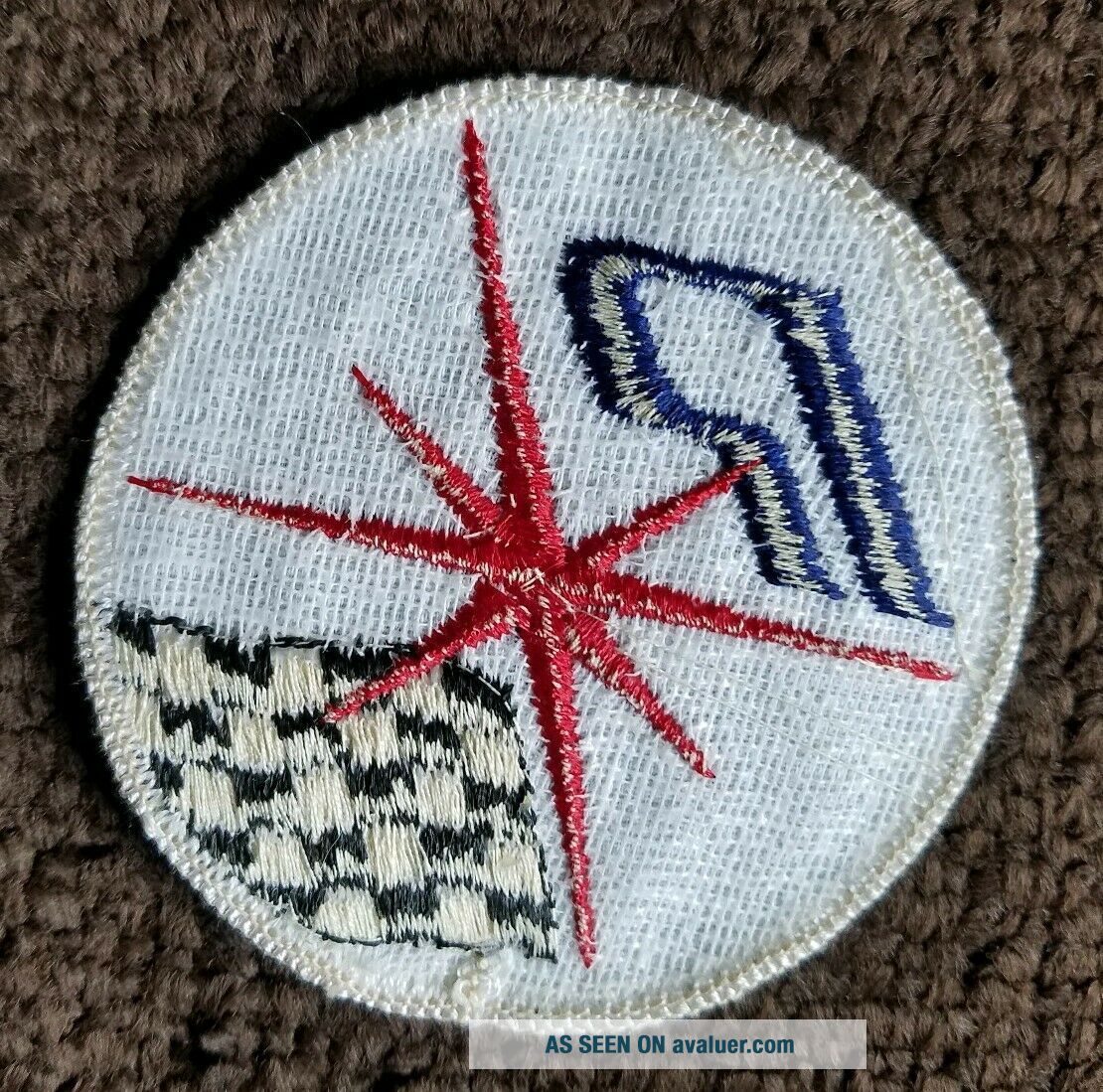 Polaris Snowmobile Patch Checkered Flag Racing 70s Jacket Vest Sew On ...