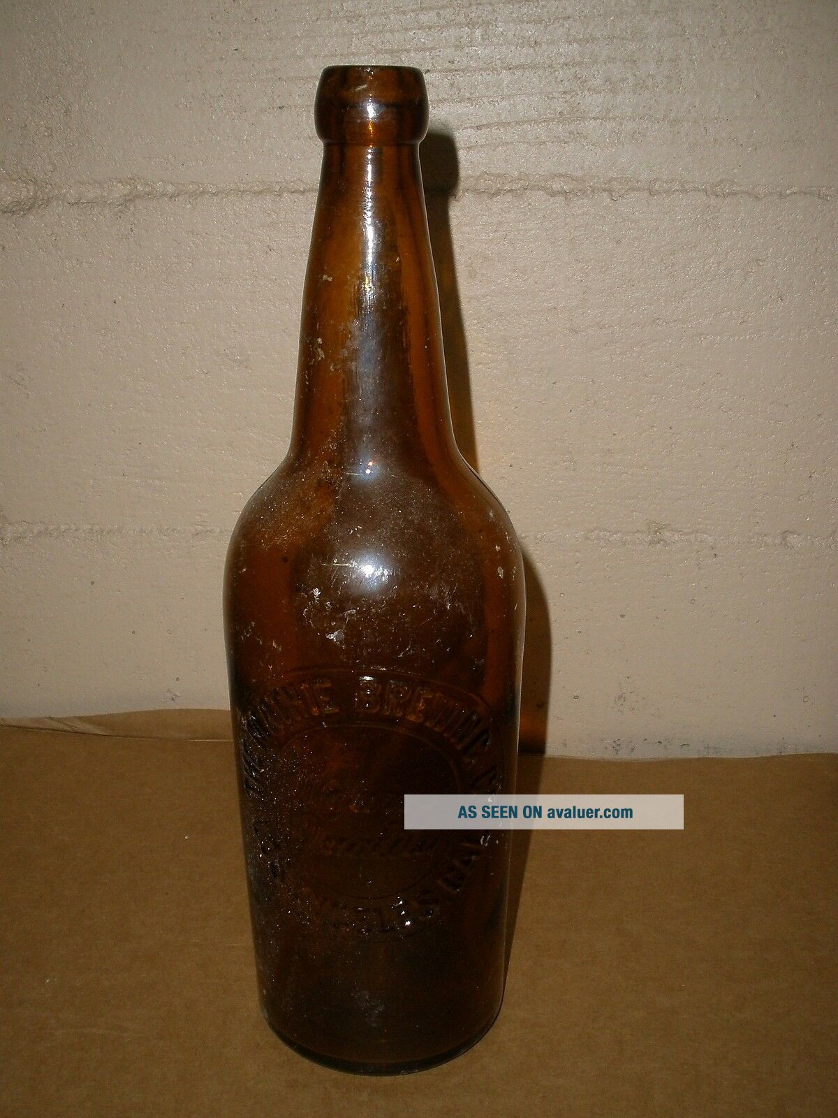 Vintage The Mathie Brewing Co Beer Los Angles BOTTLE | #7000413