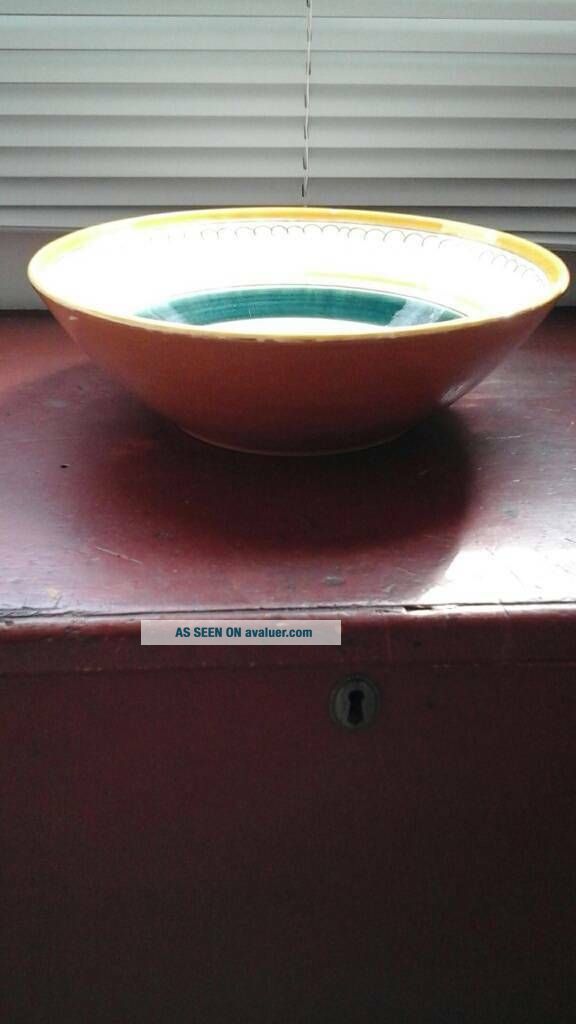 Very Good Vintage Stangl Pottery Terra Rose Fruit Pattern 11 " Salad ...