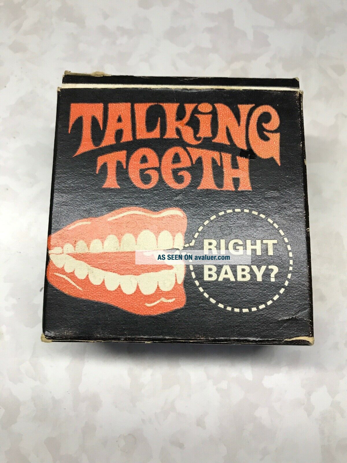 Vintage Toy Key Wind Up Teeth Talking Teeth Dental Dentist | #7003297