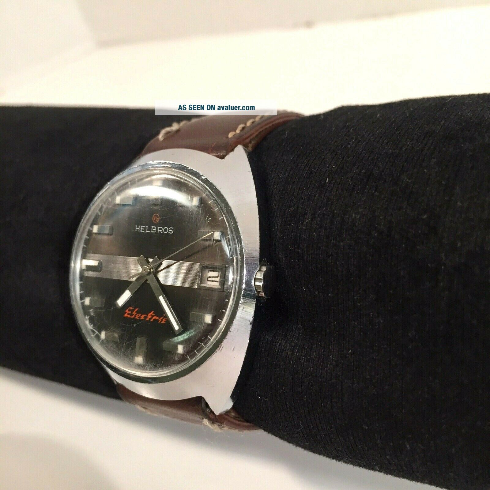 Vintage HELBROS Electric Men ' S Wristwatch | #7011235