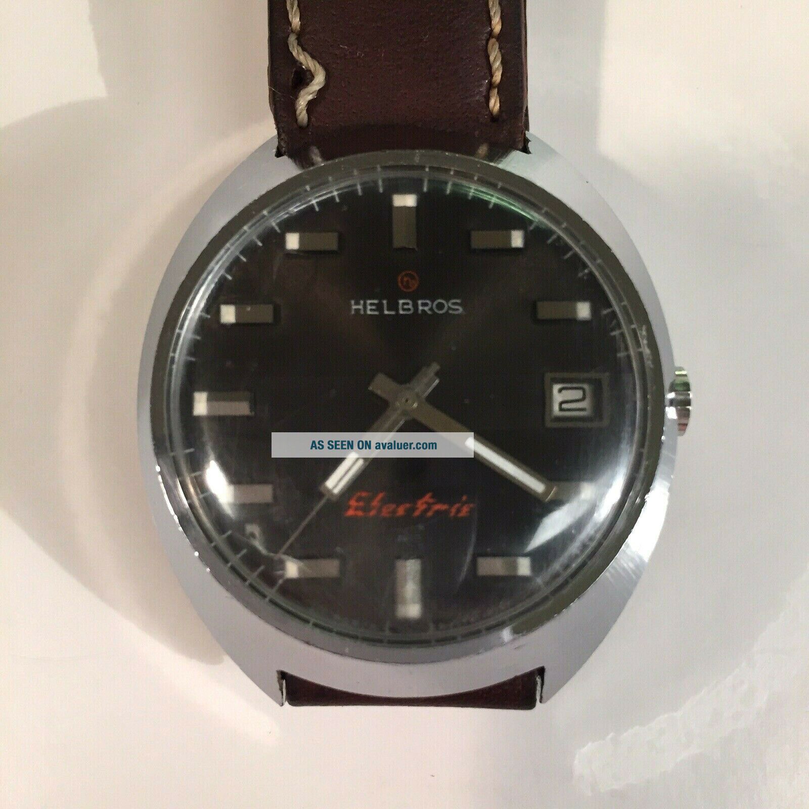 Vintage HELBROS Electric Men ' S Wristwatch | #7011235