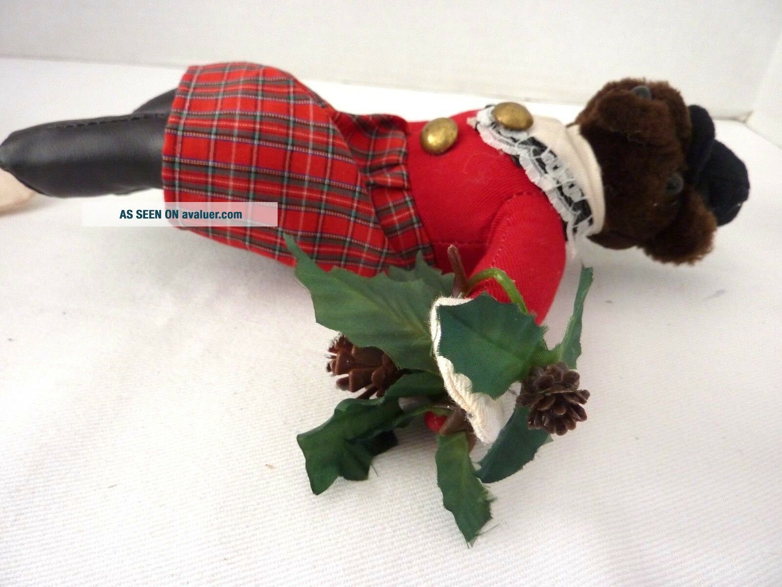 Vintage MR & MRS FOX Hunting 14 " Plush Dolls A&A Import Shelf Sitters ...