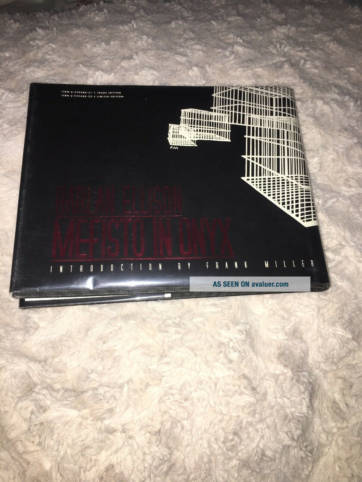 SIGNED First Edition Mefisto In Onyx Harlan Ellison | #7011301