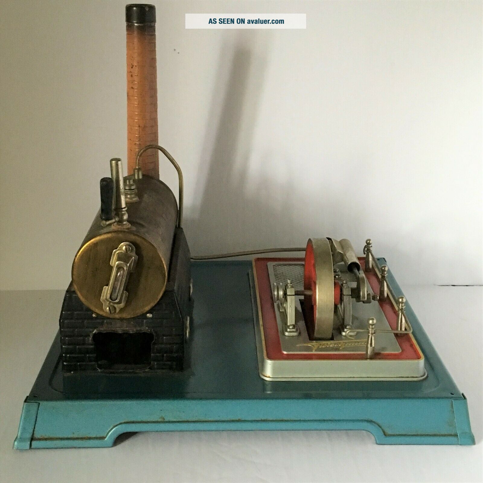 Vintage German Toy Steam Engine By Fleischmann | #7021377