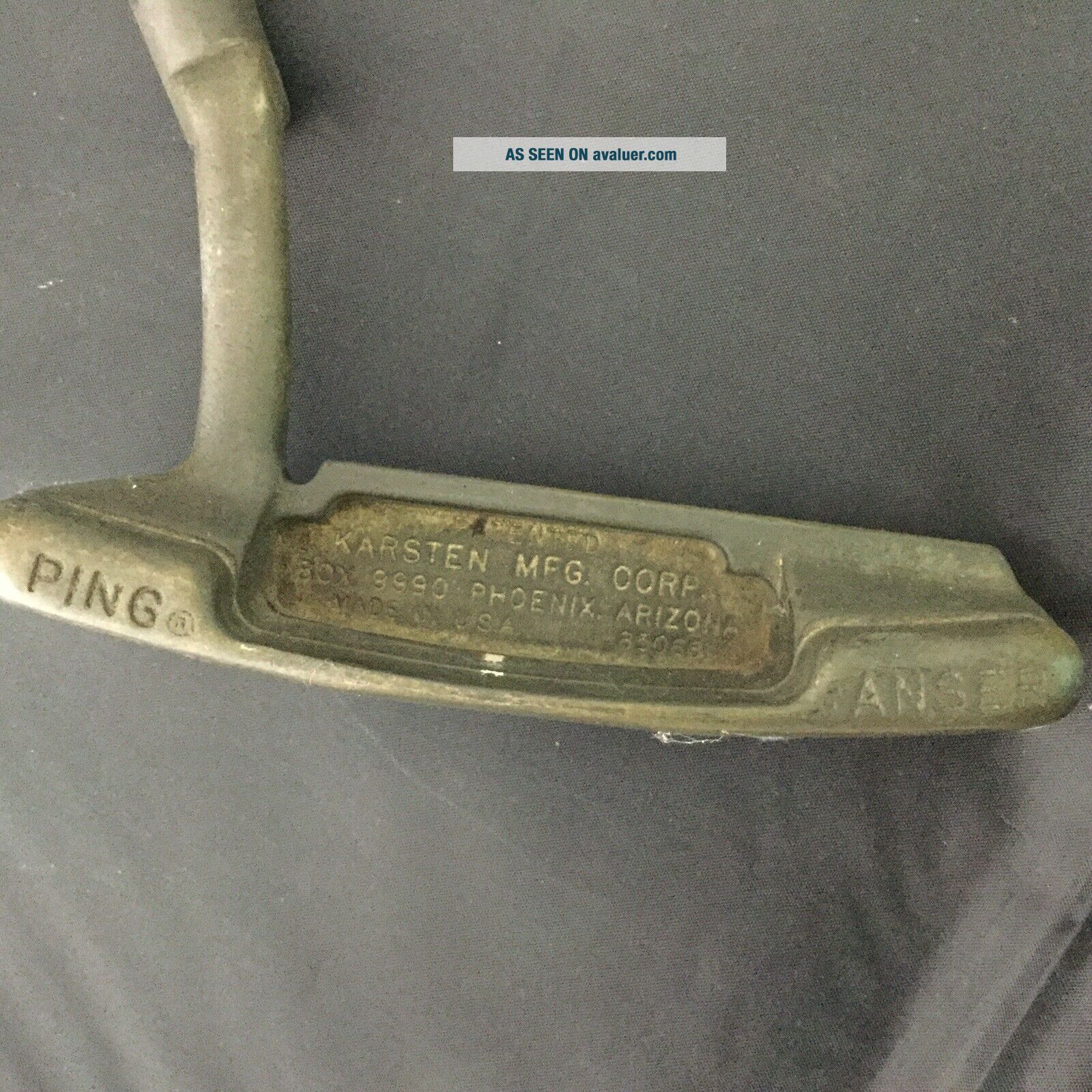 VTG Rare Ping Anser Karsten MFG CORP 85068 Putter 35 " Made In USA ...
