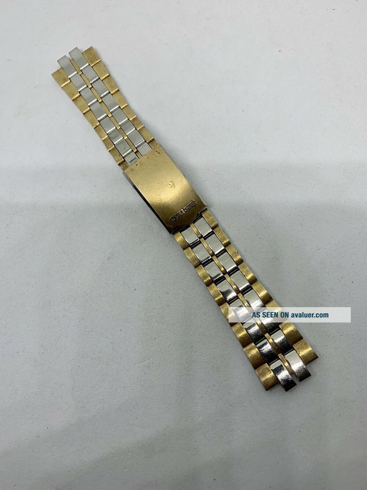 Vintage Seiko Two Tone Watch Bracelet | #7039105