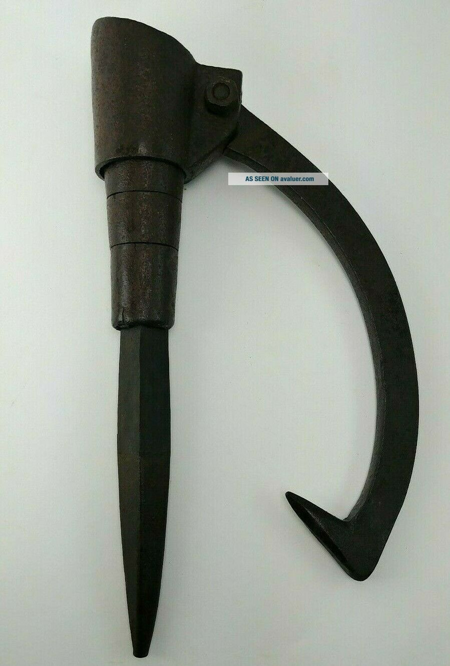 Vintage Peavey Hook Spike Log Roller Lumber Jack Mill Firewood Tool ...