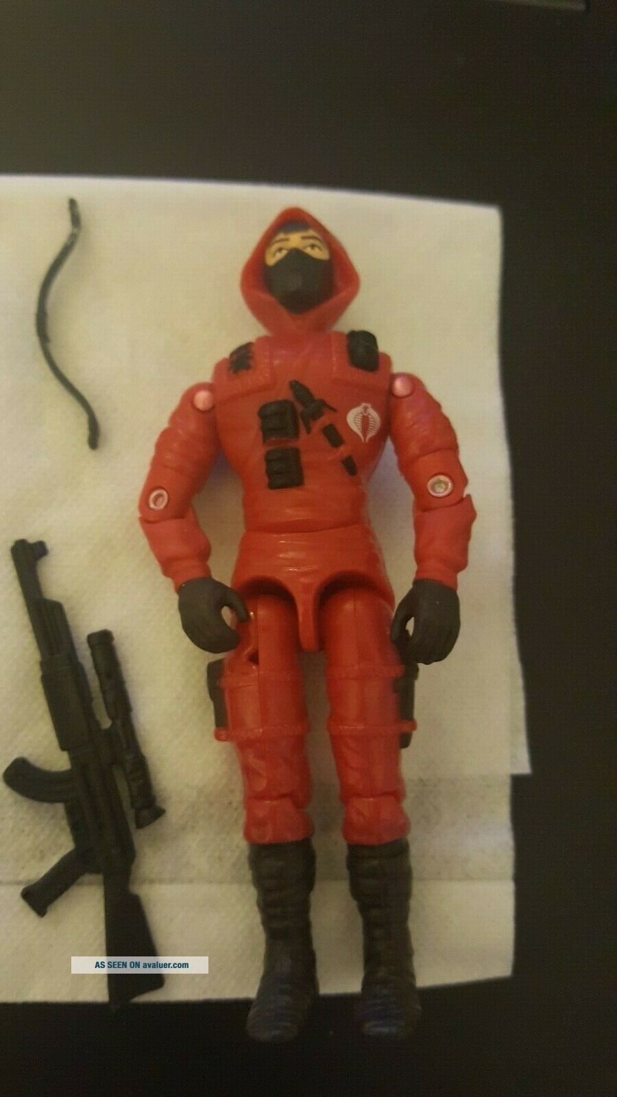 Vintage GI Joe Action Figure Storm Shadow V9 Complete Sound Attack 2002 ...