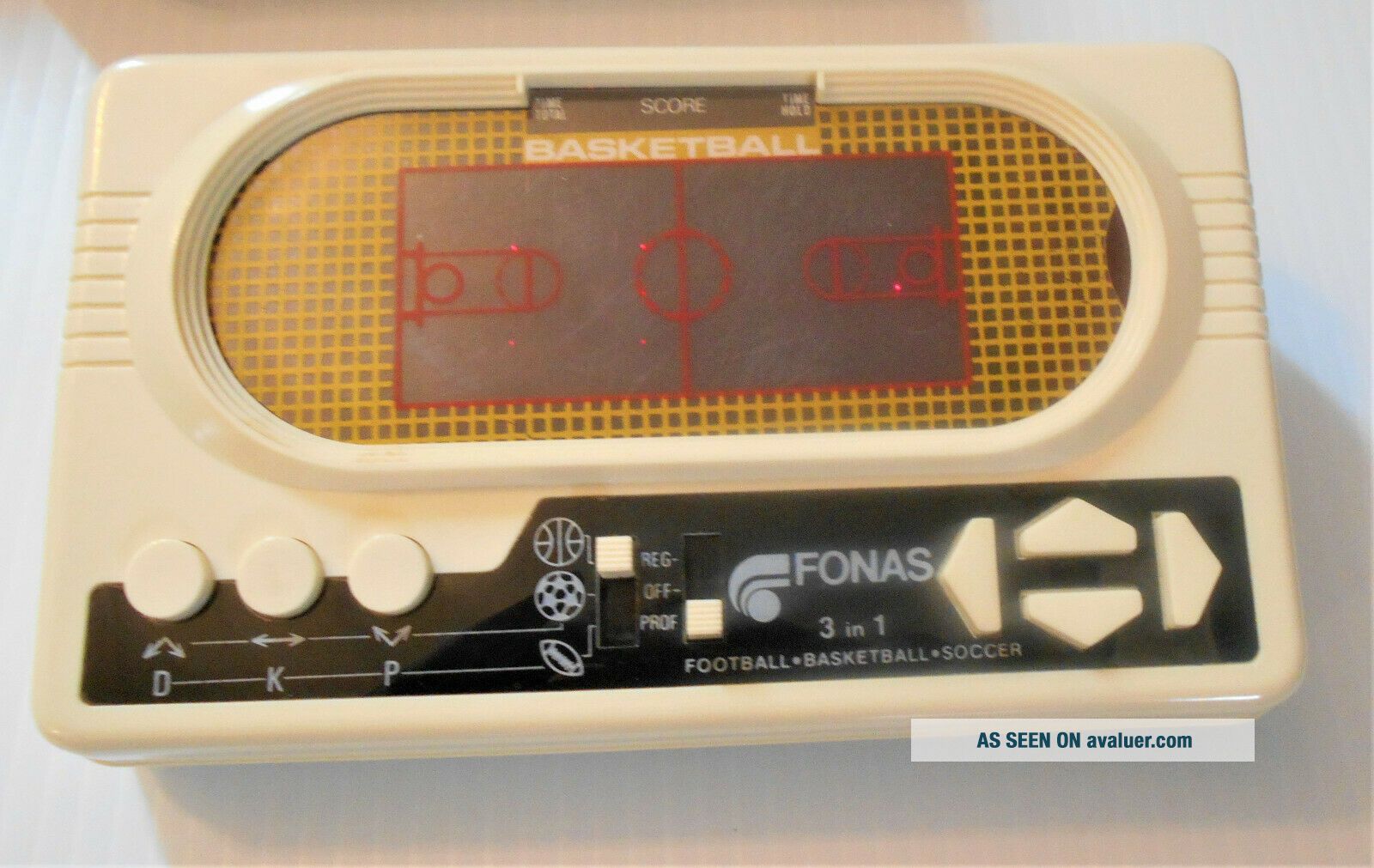 FONAS Rare Vintage 3 In 1 Electronic Handheld 1979 Video Game Boxed BB ...