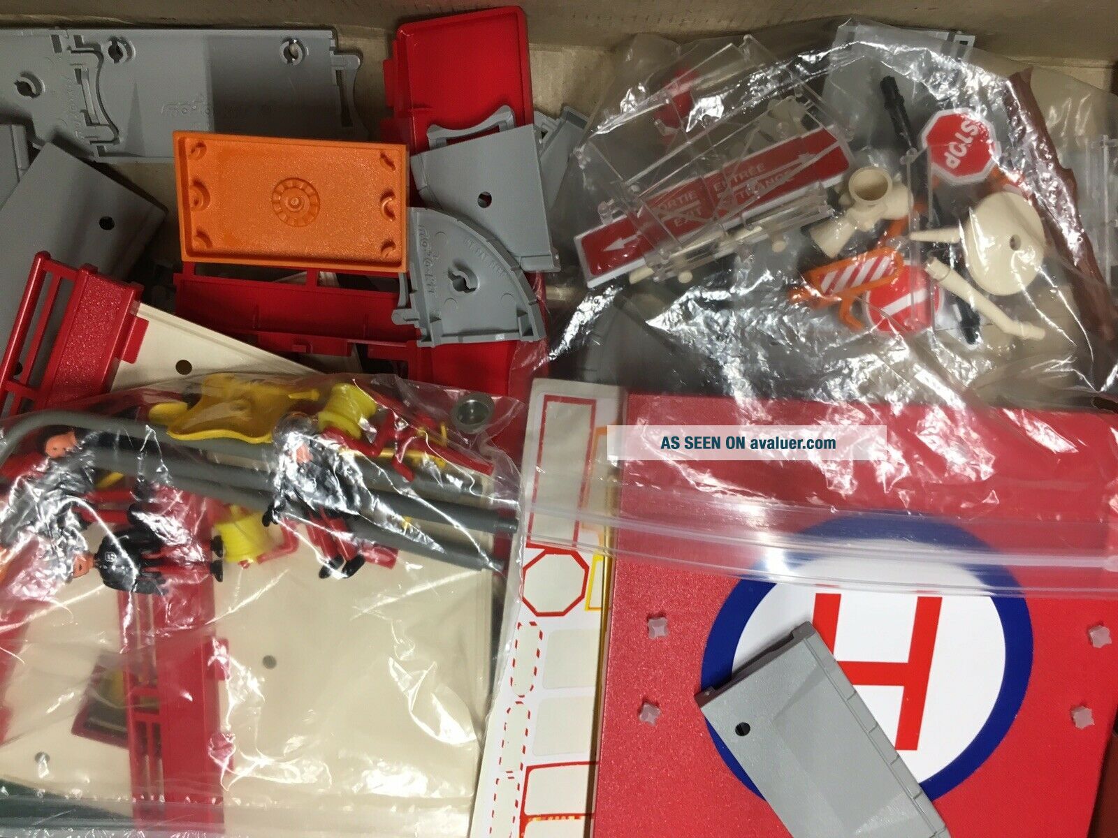 Vintage Majokit Construction Toy Set Fire Station By Majorette Made In ...