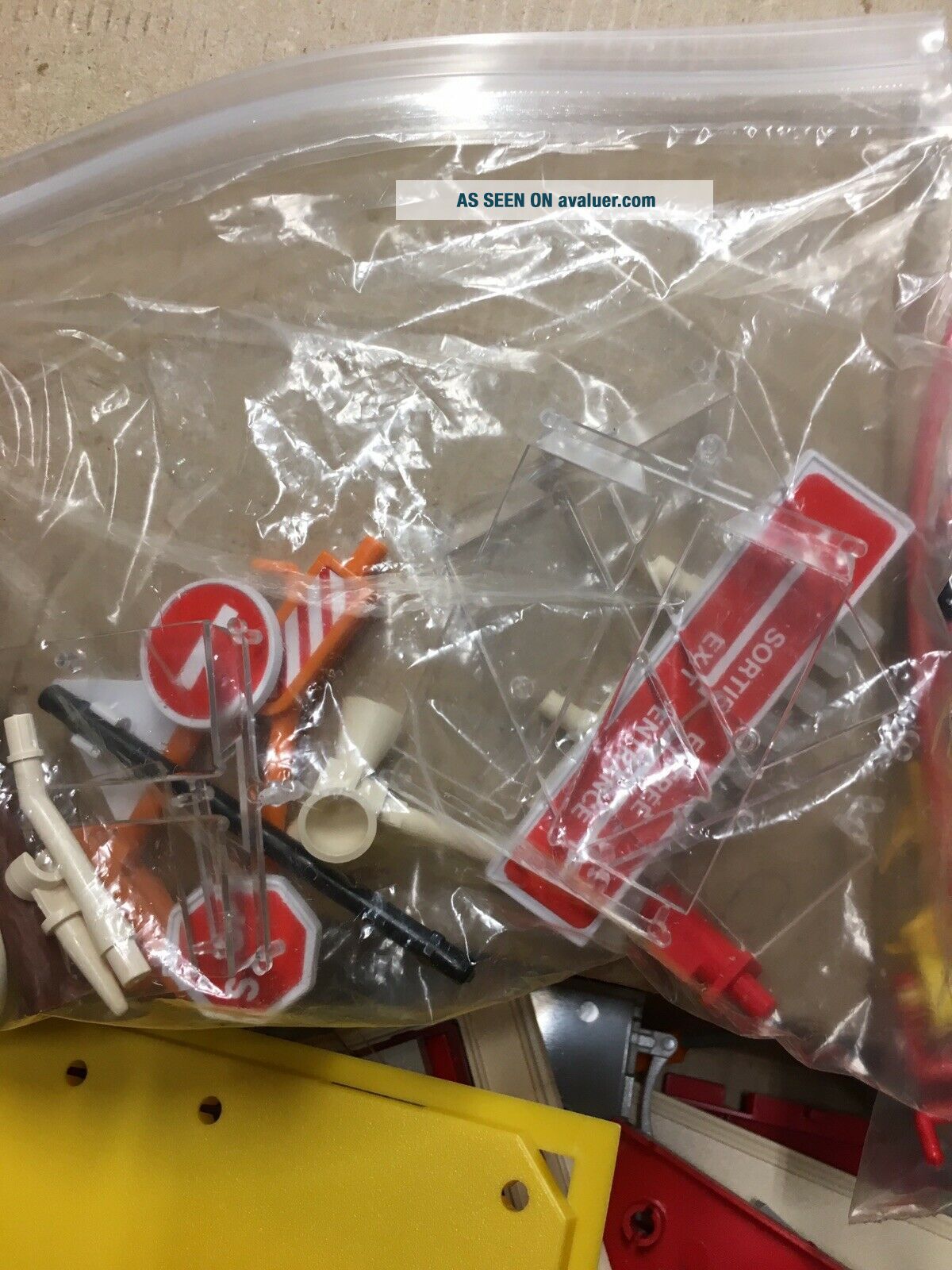 Vintage Majokit Construction Toy Set Fire Station By Majorette Made In ...