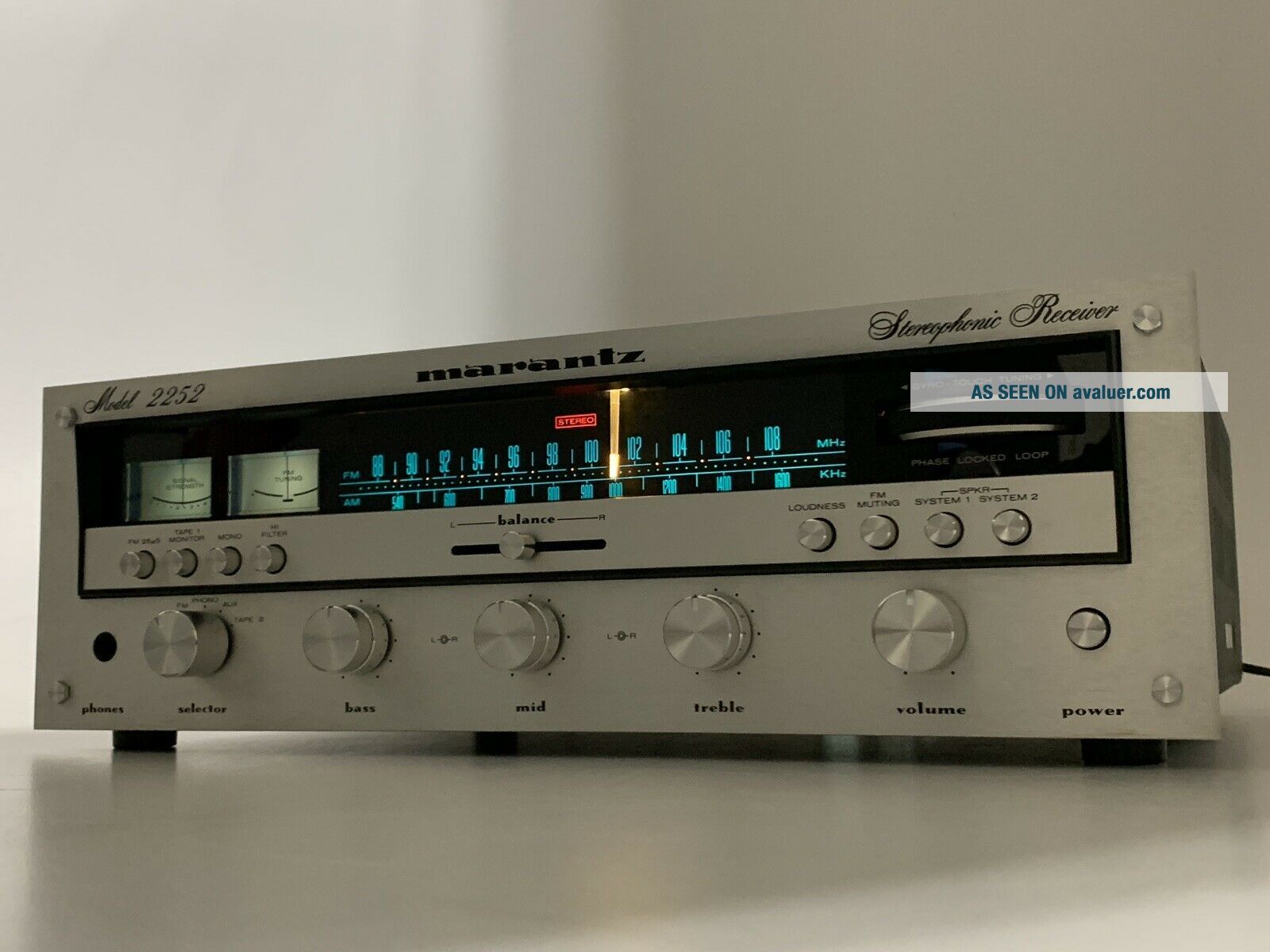 Marantz 2252 AM/FM Stereo Receiver - Professionally Serviced - | #7047434