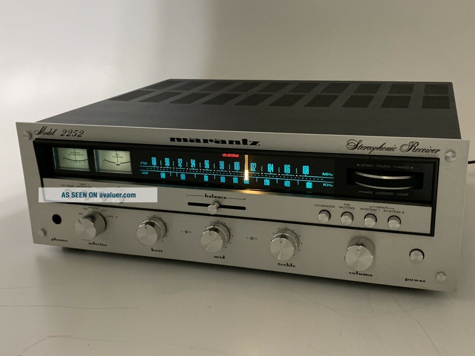 Marantz 2252 AM/FM Stereo Receiver - Professionally Serviced - | #7047434