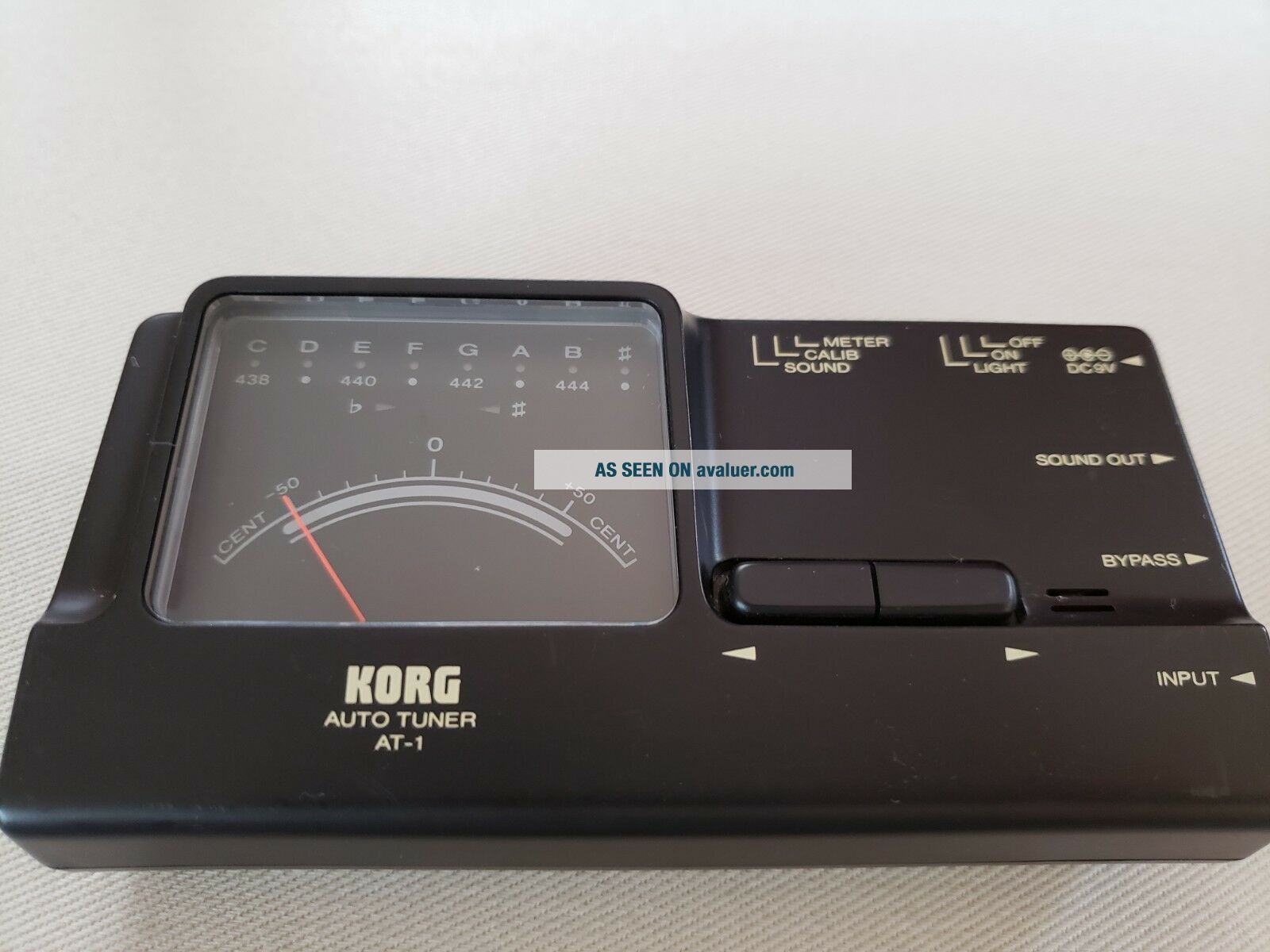 KORG Auto Tuner Guitar Tuner AT - 1 VINTAGE | #7064427