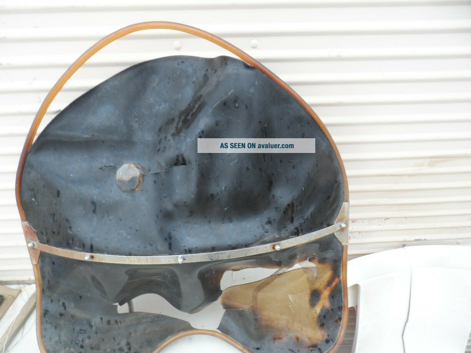 HARLEY DAVIDSON - VINTAGE WINDSHIELD - KNUCKLEHEAD, PANHEAD - SPRINGER ...