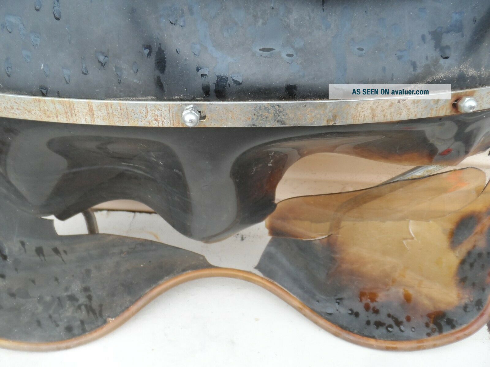 HARLEY DAVIDSON - VINTAGE WINDSHIELD - KNUCKLEHEAD, PANHEAD - SPRINGER ...