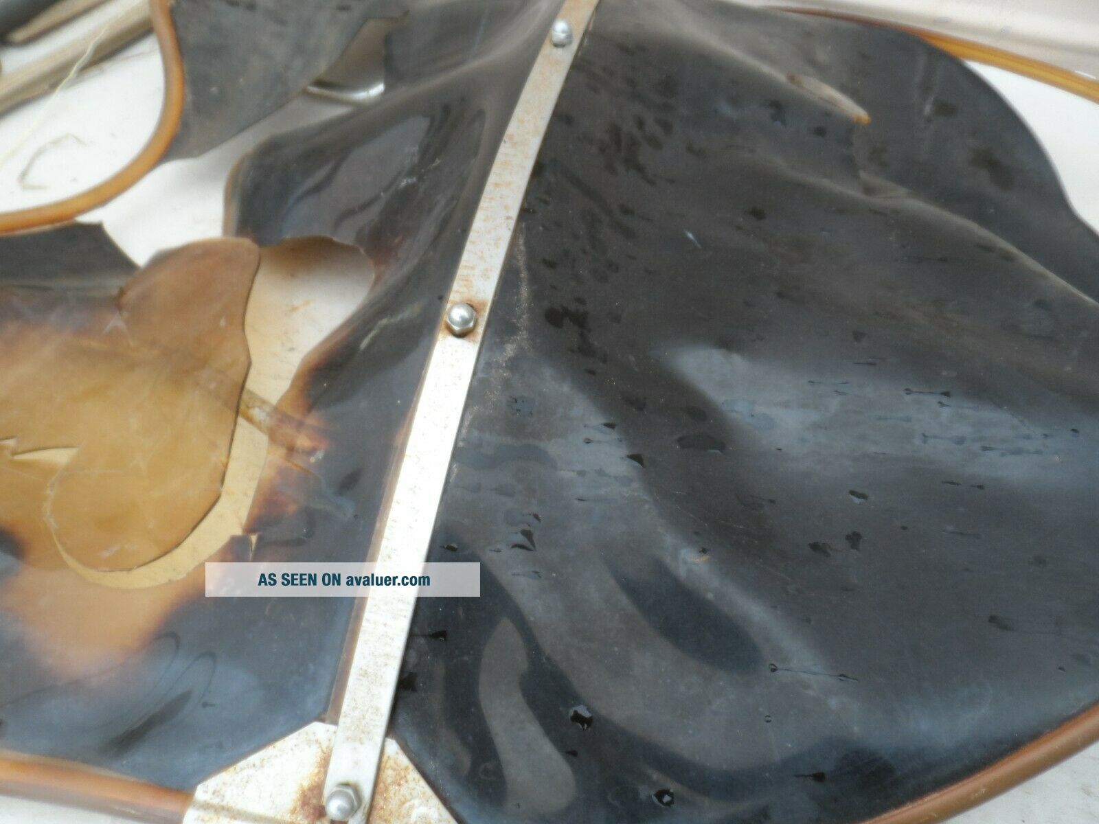 HARLEY DAVIDSON - VINTAGE WINDSHIELD - KNUCKLEHEAD, PANHEAD - SPRINGER ...