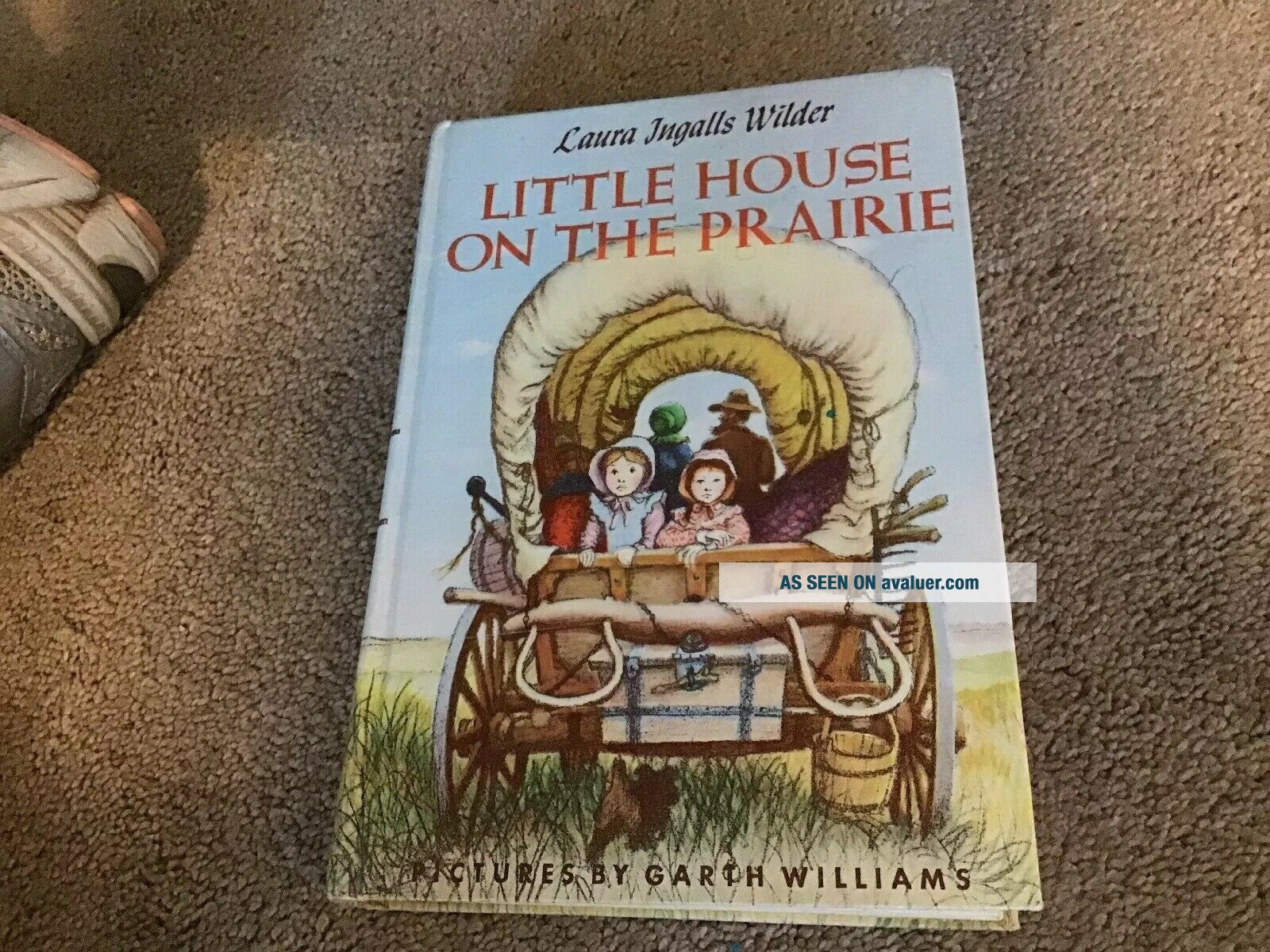 Vintage 1953 LITTLE HOUSE ON THE PRAIRIE Laura Ingalls Wilder Hardcover ...